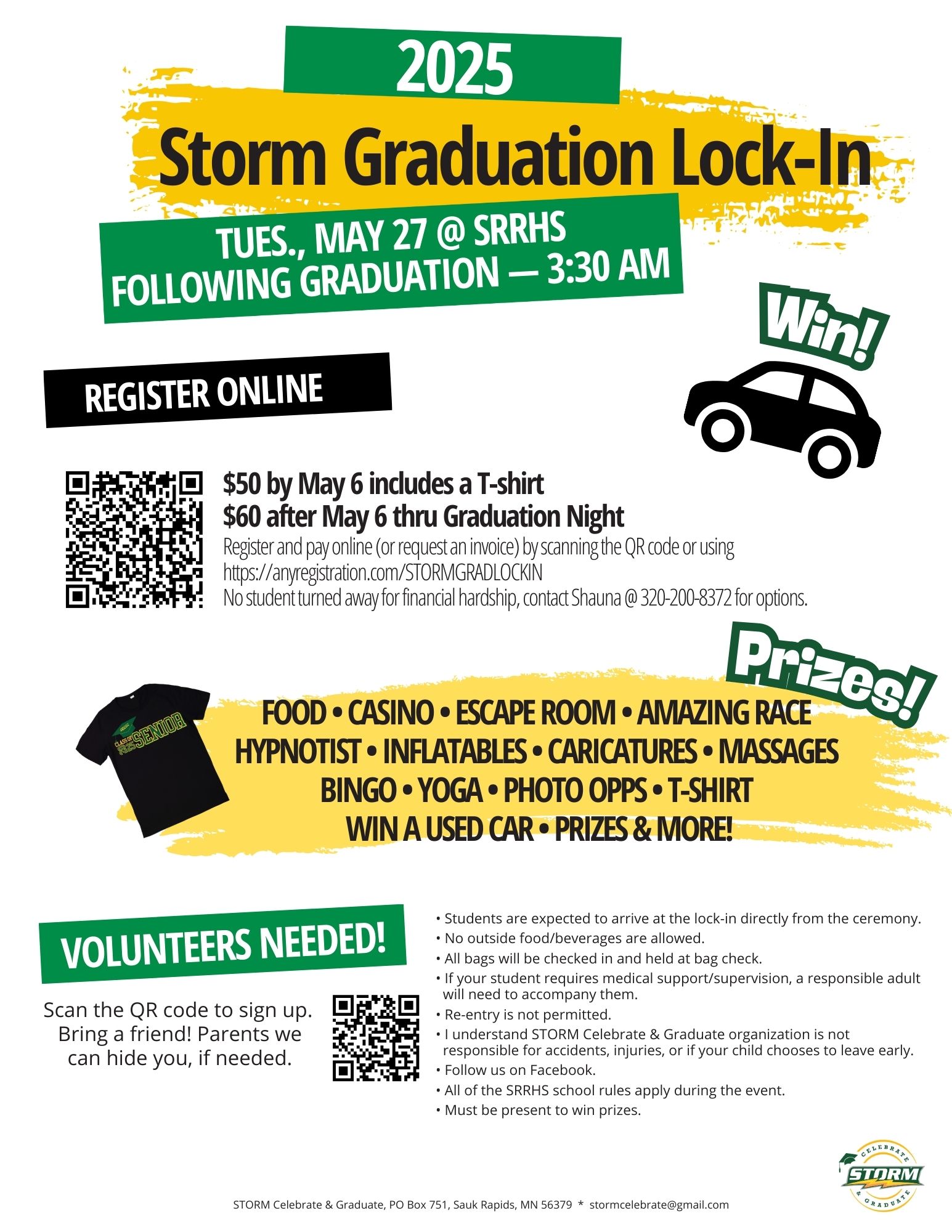 STORM Graduation Lock-In 2025