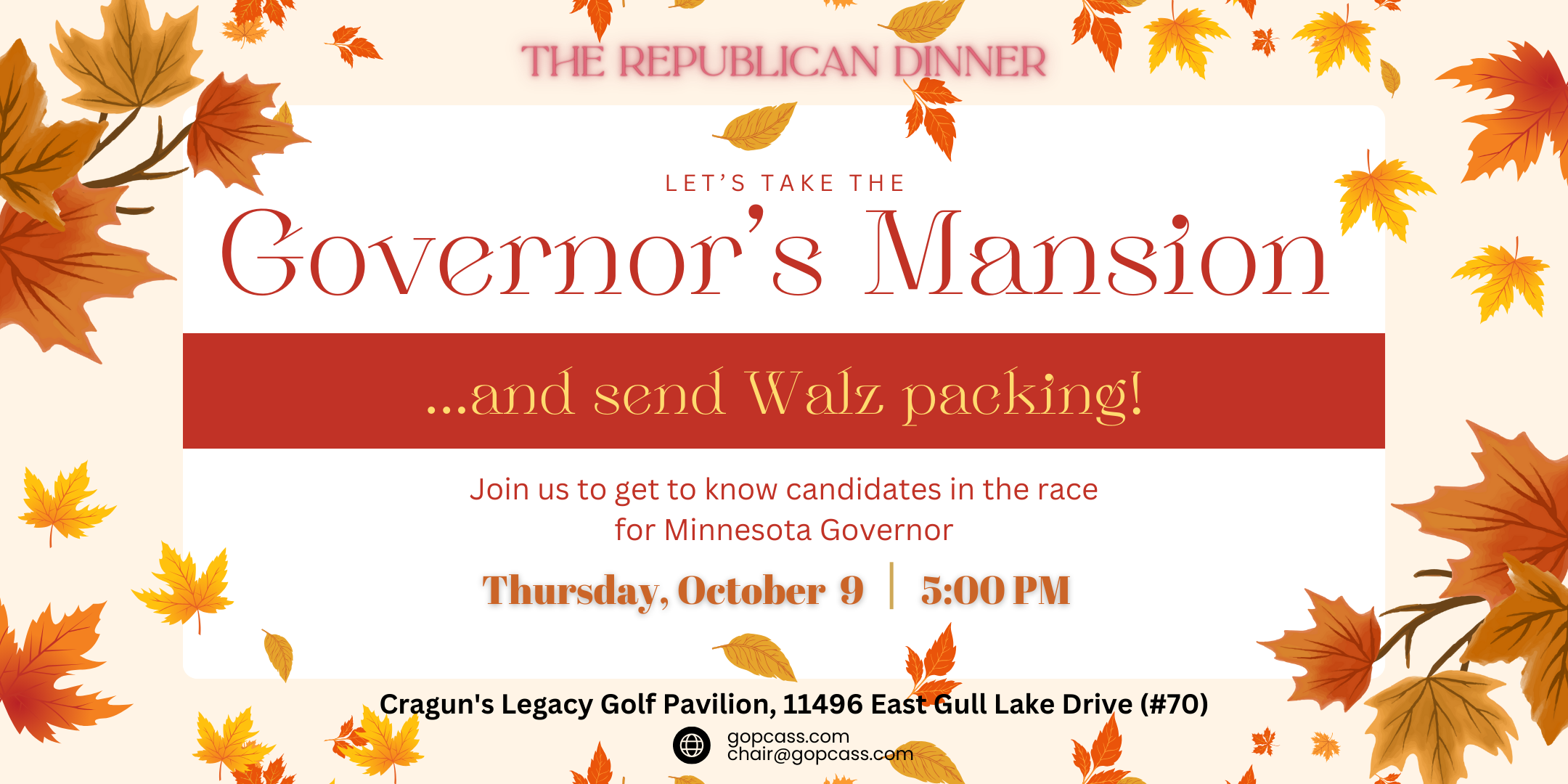 2025 Republican Dinner at Craguns